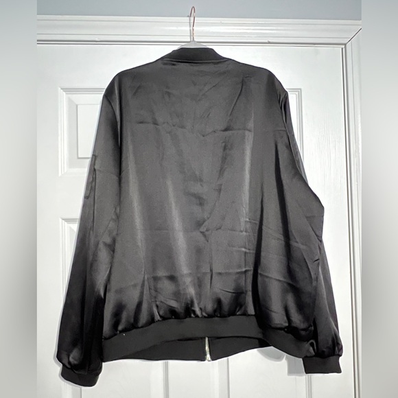 zeagoo | Jackets & Coats | Zeagoo Satin Bomber Jacket | Poshmark